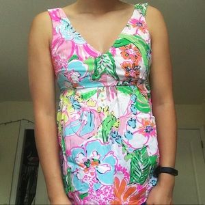 Lilly Pulitzer | Tops | Lilly Pulitzer Nosey Posey Tank | Poshmark